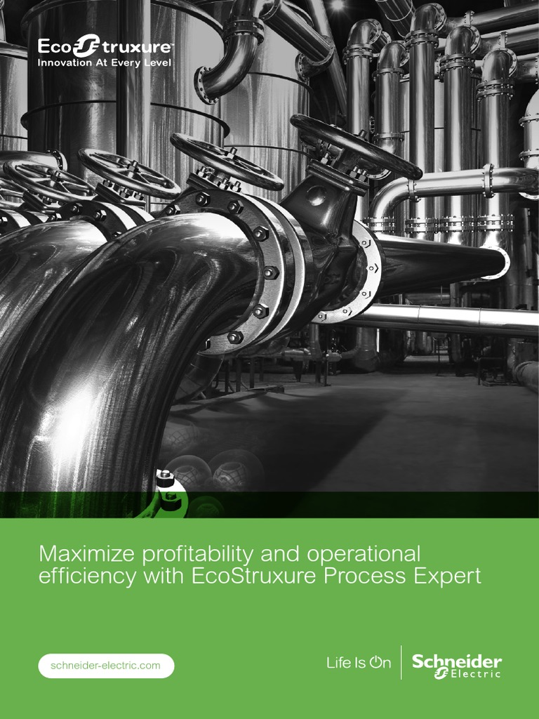 Maximize Profitability and Operational Efficiency With Ecostruxure Process Expert | PDF ...