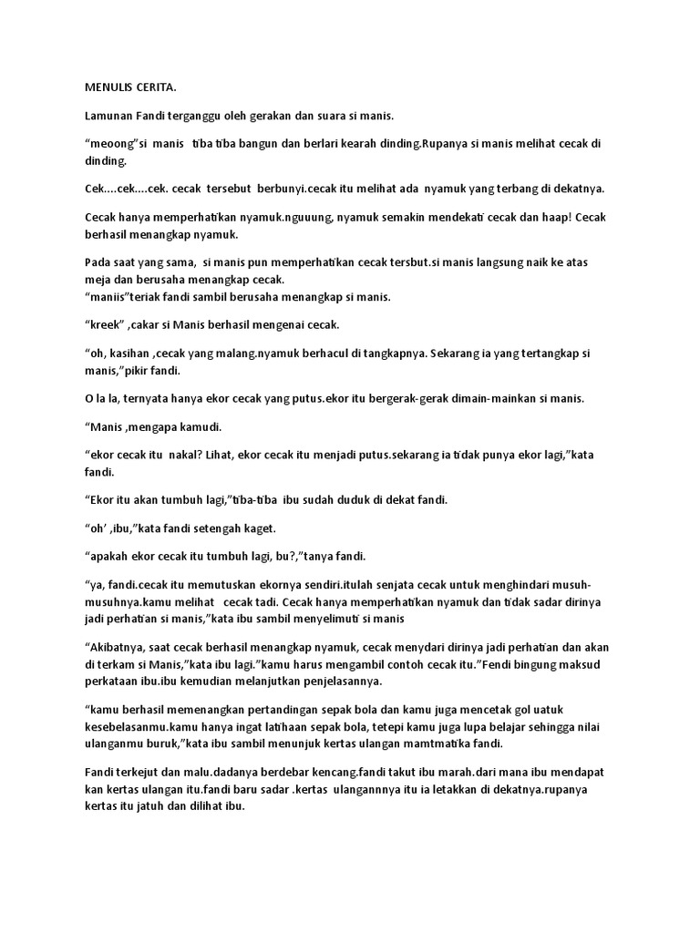 Praktek Pas Tik Kelas IV | PDF