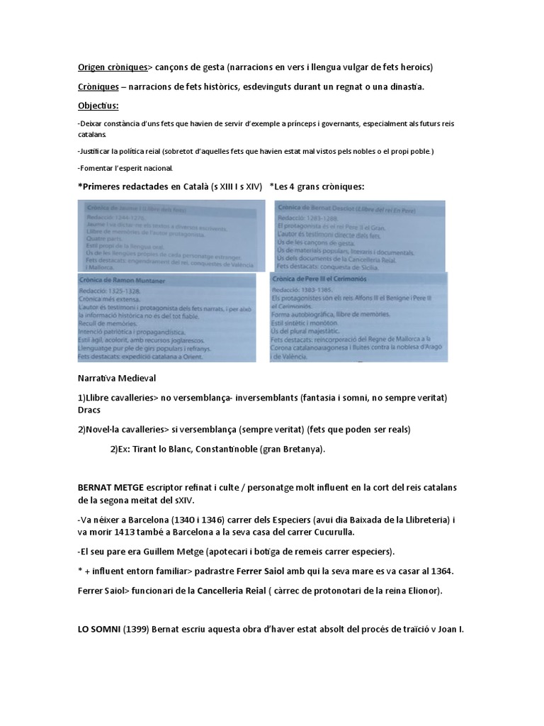 Resumen Catalan | PDF