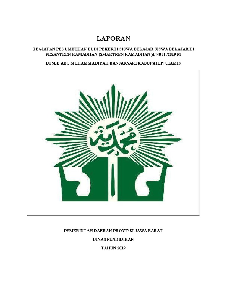 Smartren Ramadhan 2019 di SLB ABC | PDF