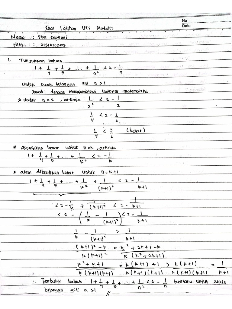 Soal Latihan Uts Matdis | PDF