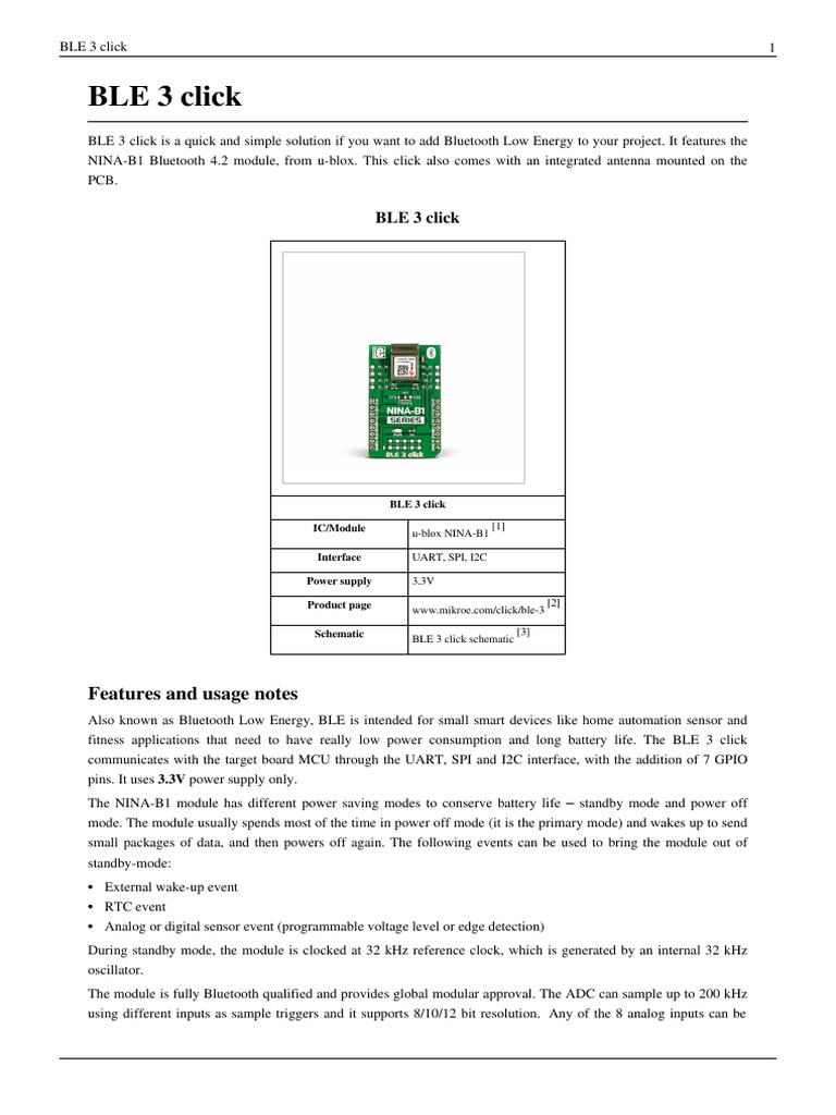 BLE 3 Click Web | PDF | Bluetooth | Computing
