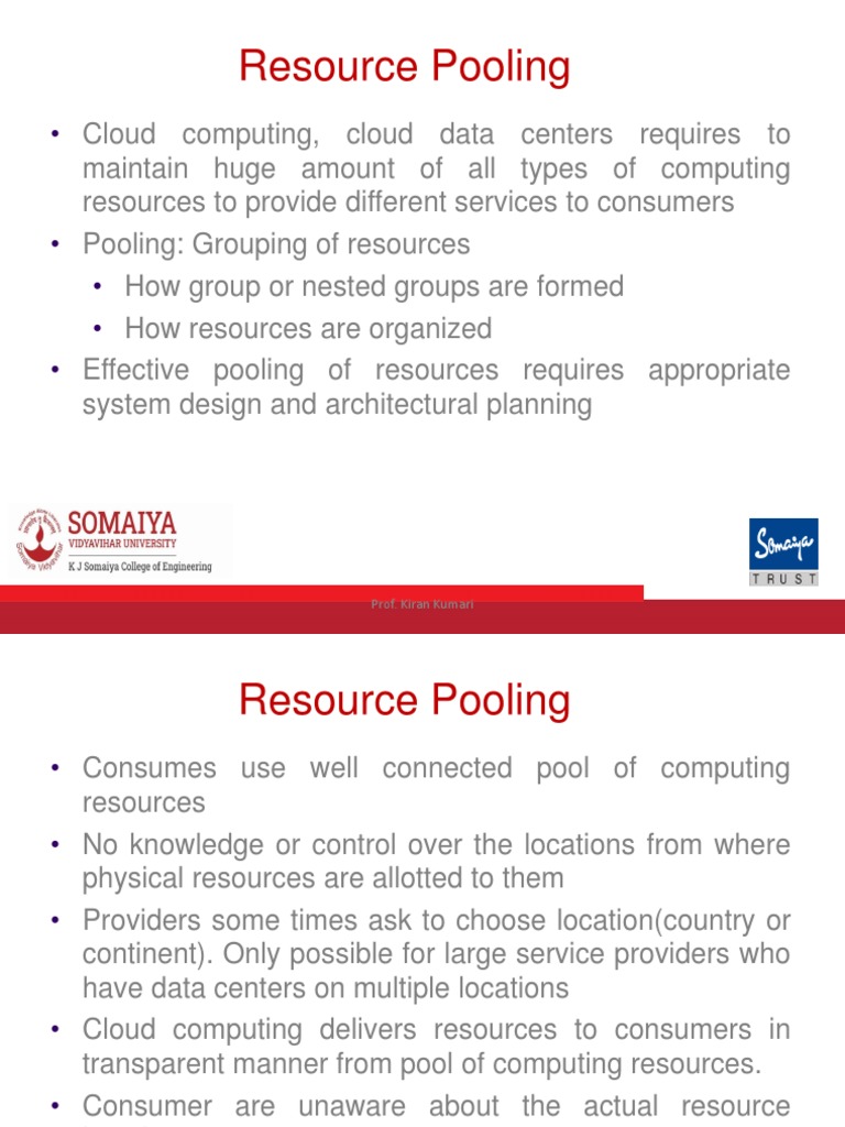 CC 1.4 Resource Pooling-23 | PDF | Virtualization | Computer Data Storage