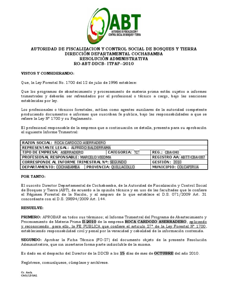 Ro-Abt-Ddcb-Itpap Roca | PDF