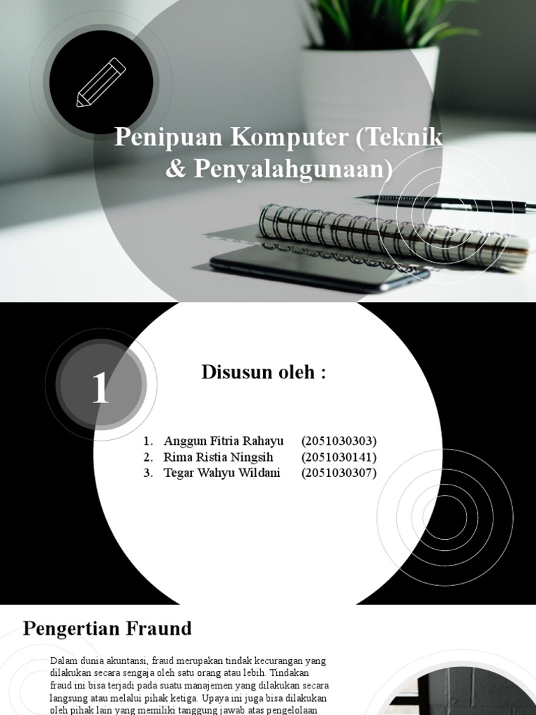 SIA Kel 3 Penipuan Komputer (Teknik Dan Penyalahgunaan) | PDF