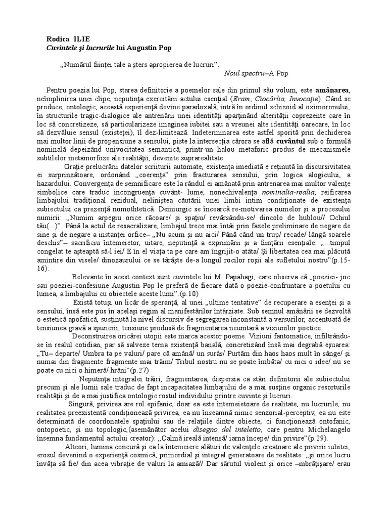Augustin Pop | PDF