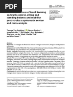 Trunk Control Test For Motor Assessment After Stroke | PDF | Science ...