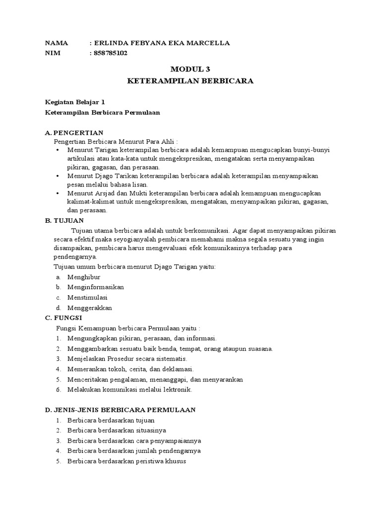 Resume Modul 3 | PDF