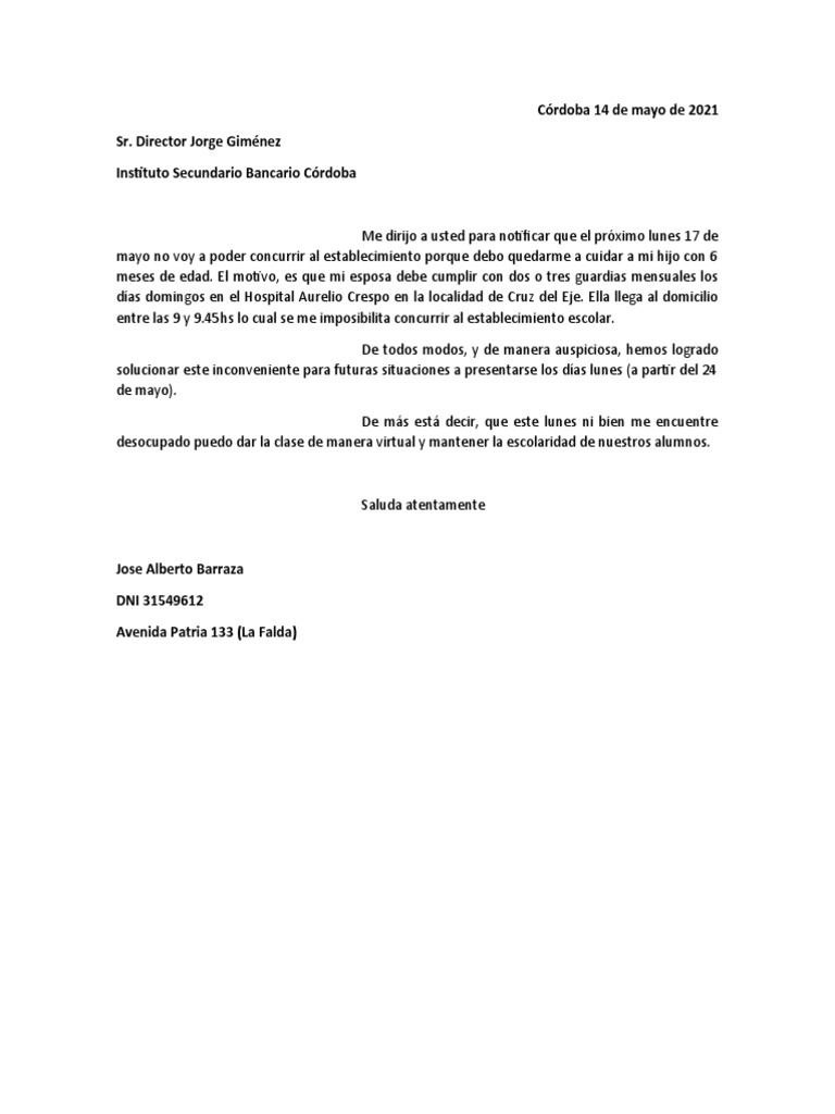 Nota Colegio | PDF