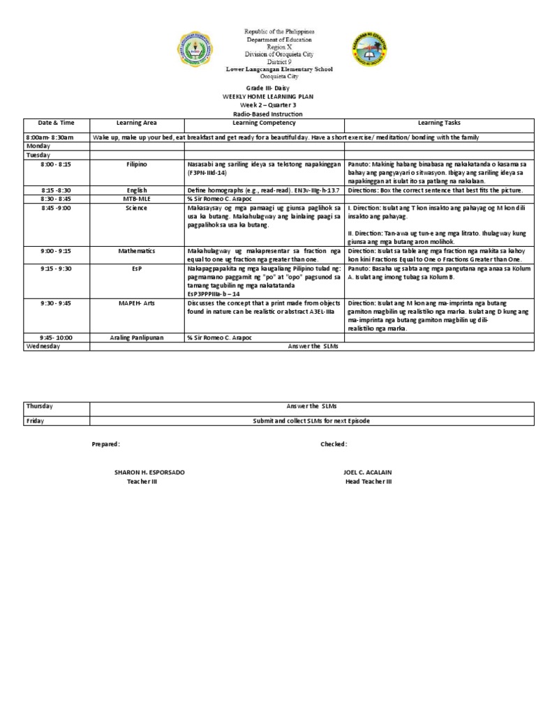 Quarter 3 Week 2 | PDF