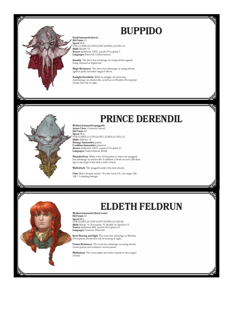 Out of The Abyss Jailbreak NPCs | PDF | Law | History