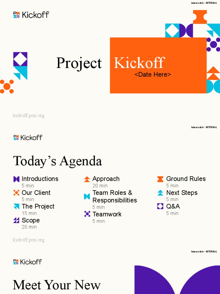 Project Kickoff Template | PDF | Communication