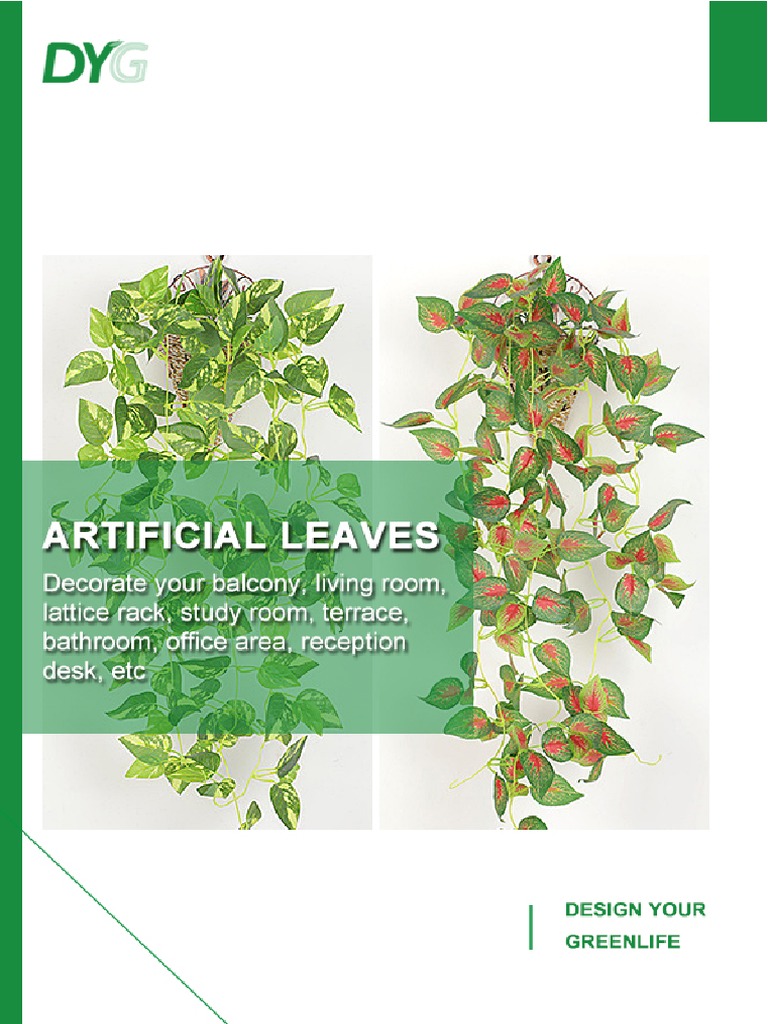 2023-DYG Artificical Leaves | PDF | Home & Garden