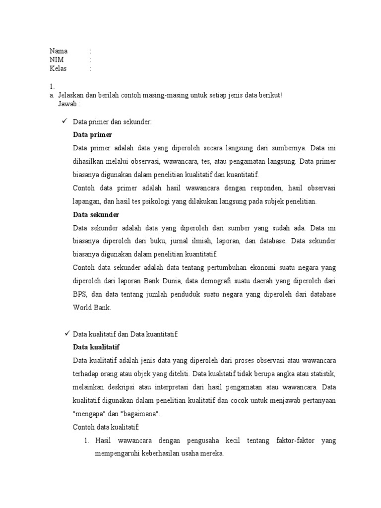 Data Primer | PDF