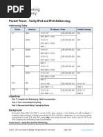 12.5.13 Packet Tracer - Troubleshoot Enterprise Networks | PDF | Ip Address | Router (Computing)