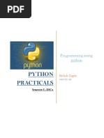 Python Codes | PDF | Parameter (Computer Programming) | Boolean Data Type