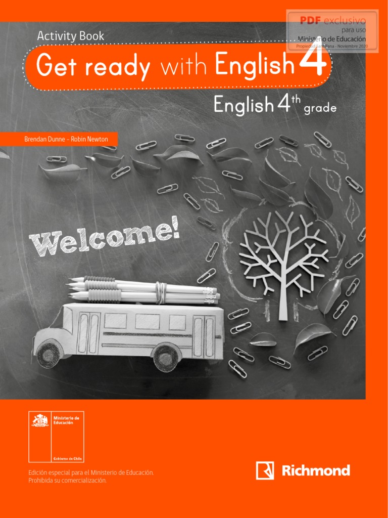 An English Activity Book for Fourth Grade Students | PDF | Lunch | Meal