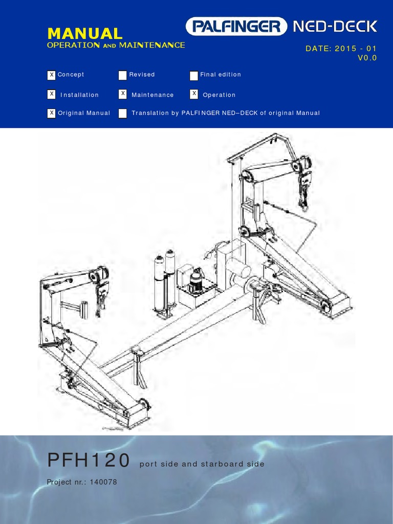 PFH 120 V0.0 Portside and Starboard Side | PDF | Switch | Pump