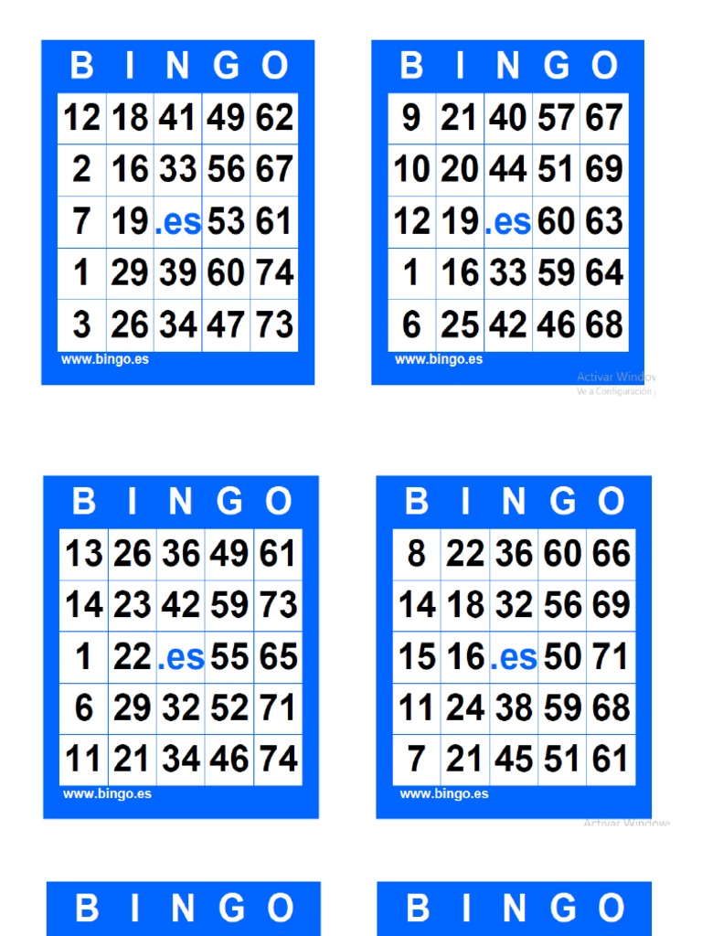 Bingos | PDF