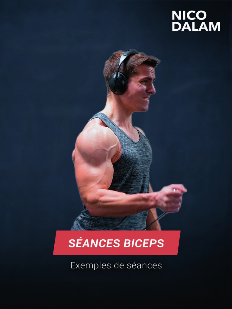 Séances Biceps Masse - Nico Dalam | PDF
