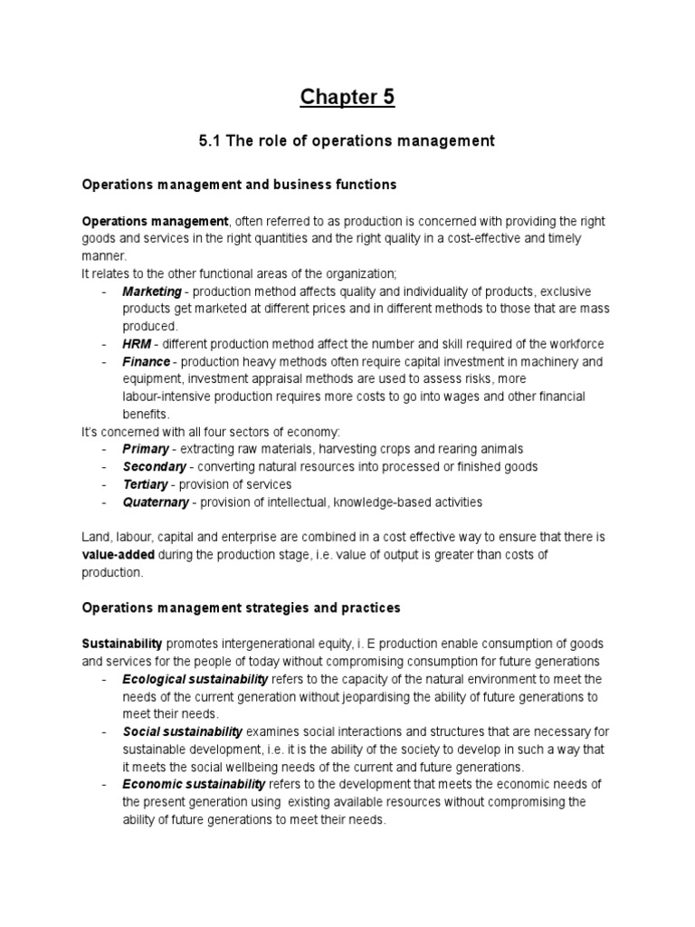 Business Review Chapter 5 | Download Free PDF | Outsourcing | Offshoring
