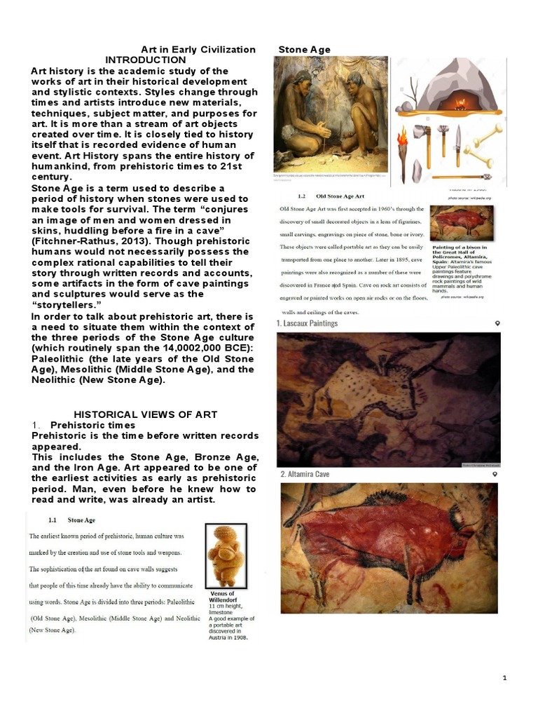 Art in Early Civilization | PDF