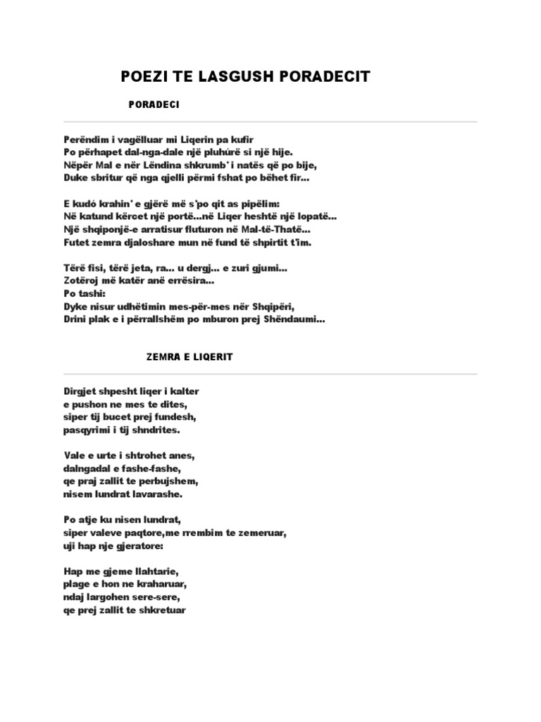 Lasgush Poradeci | PDF