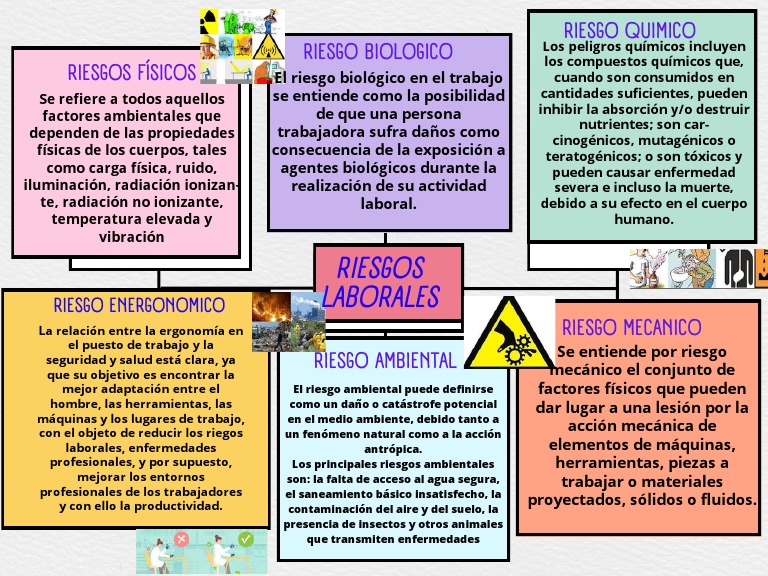 Mapa Conceptual Riesgos Biologicos | PDF | Entorno natural | Riesgo