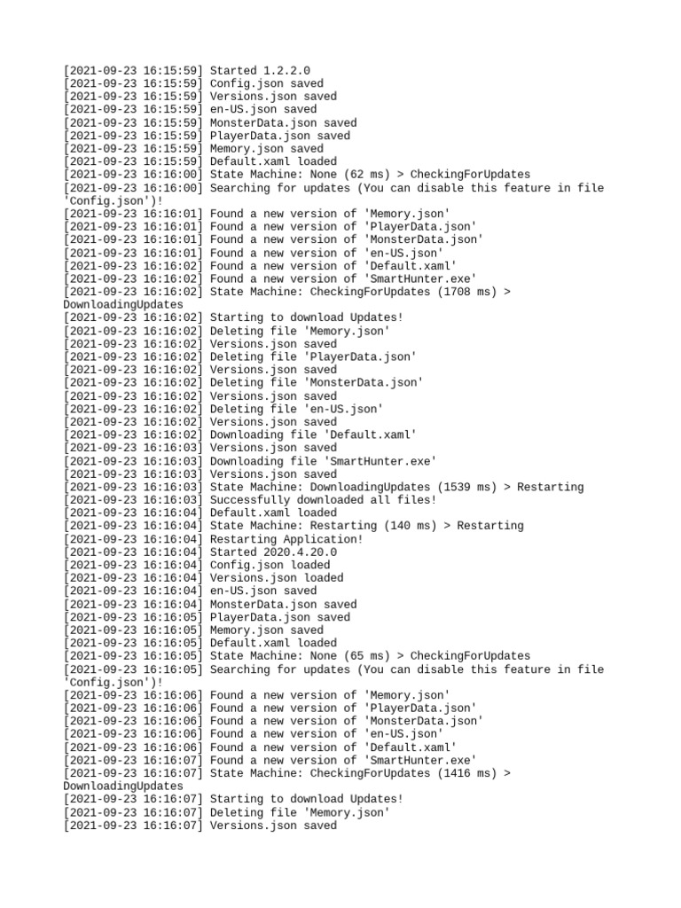 Log | PDF | Microsoft Windows | Computer File Formats
