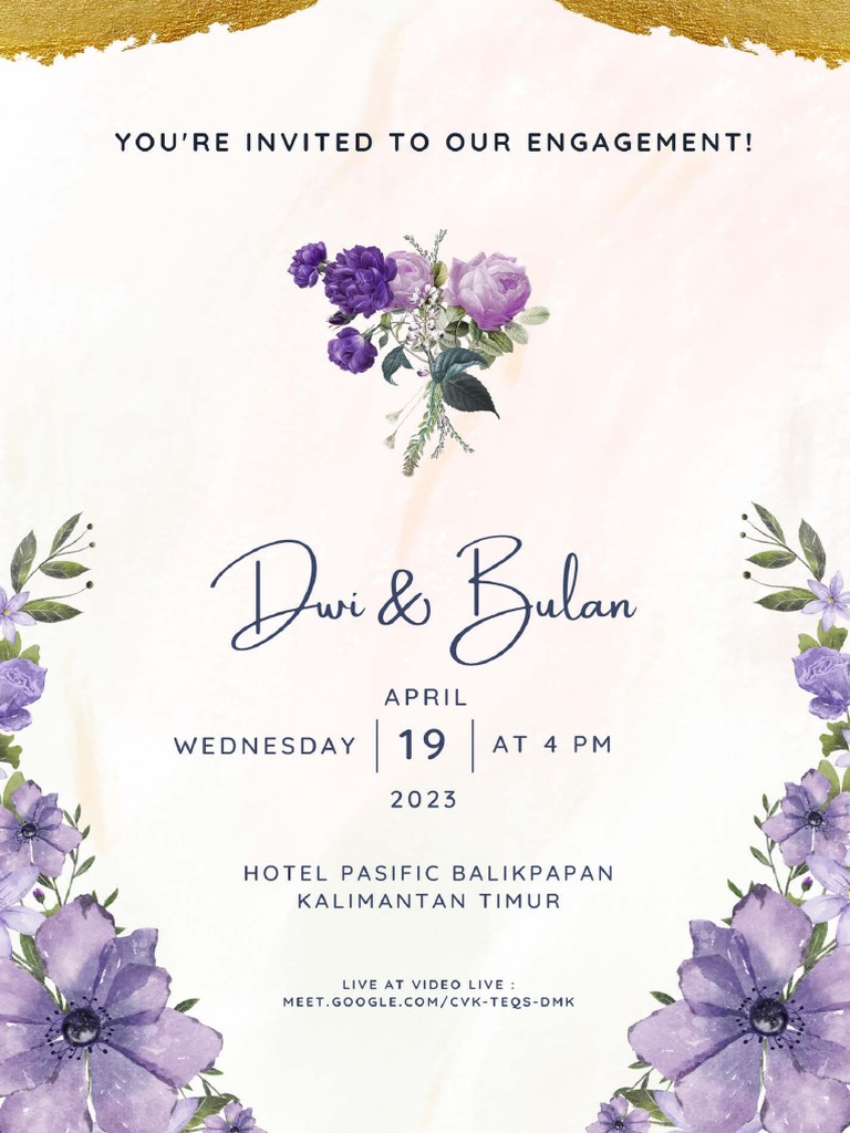 Contoh Undangan Wedding | PDF