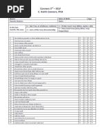 RCADs Scoring Sheet CYP | PDF | Social Anxiety Disorder | Anxiety