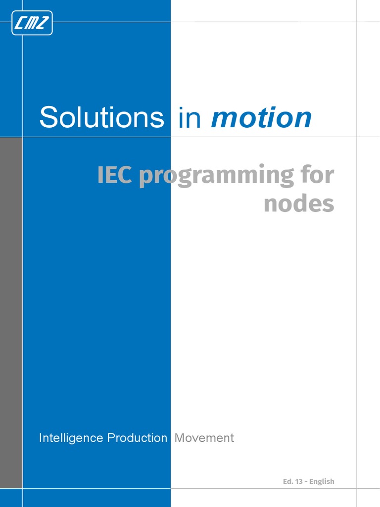 Solutions: IEC Programming For Nodes | PDF | Programming | Computer Program