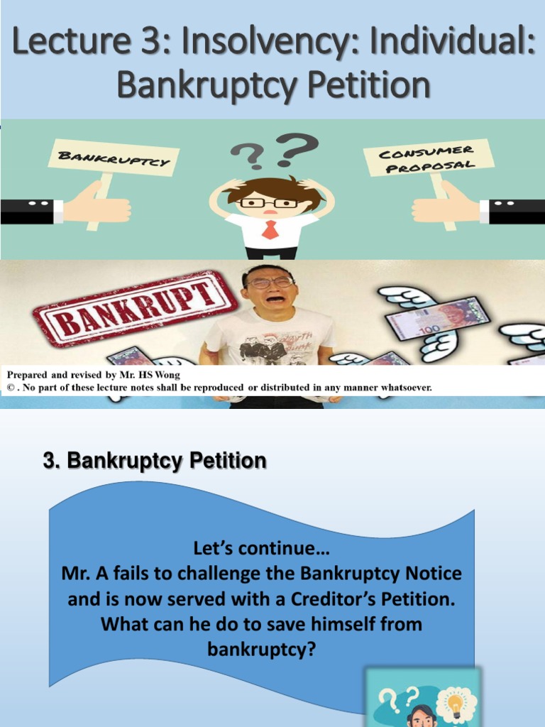 Lecture 3-Student | PDF | Bankruptcy | Guarantee