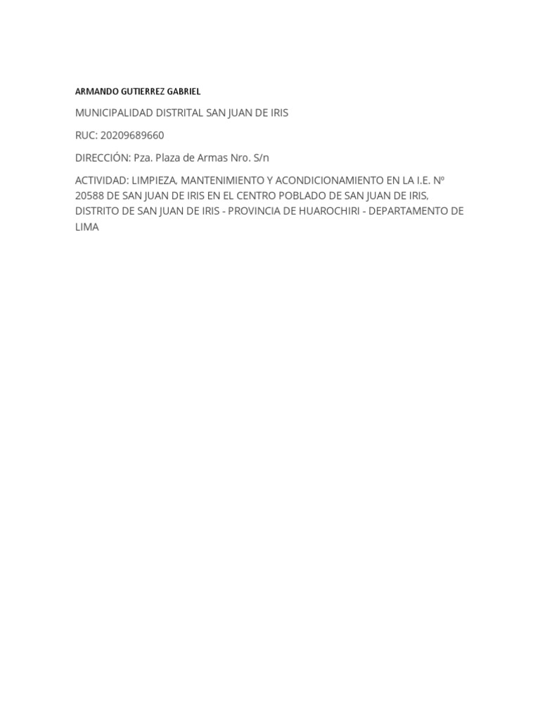 Armando Gutierrez Gabriel | PDF
