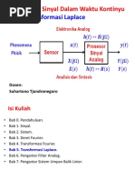 Tabel Transformasi Z | PDF | Sains & Matematika