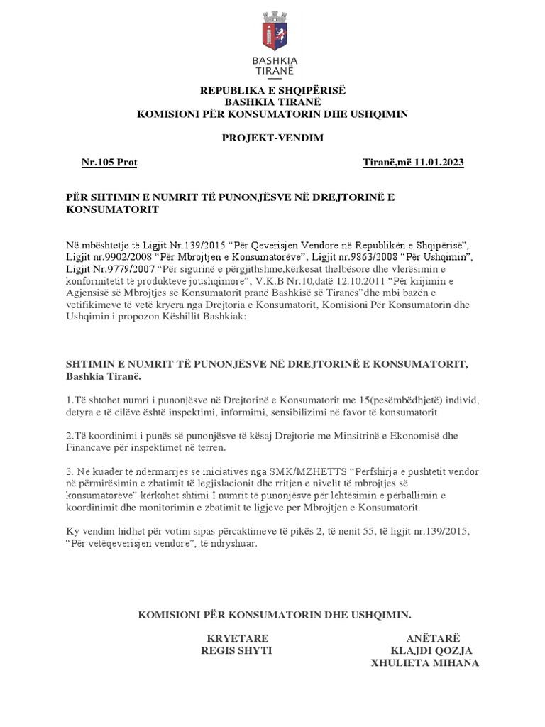 Projekt-Vendim 2 | PDF