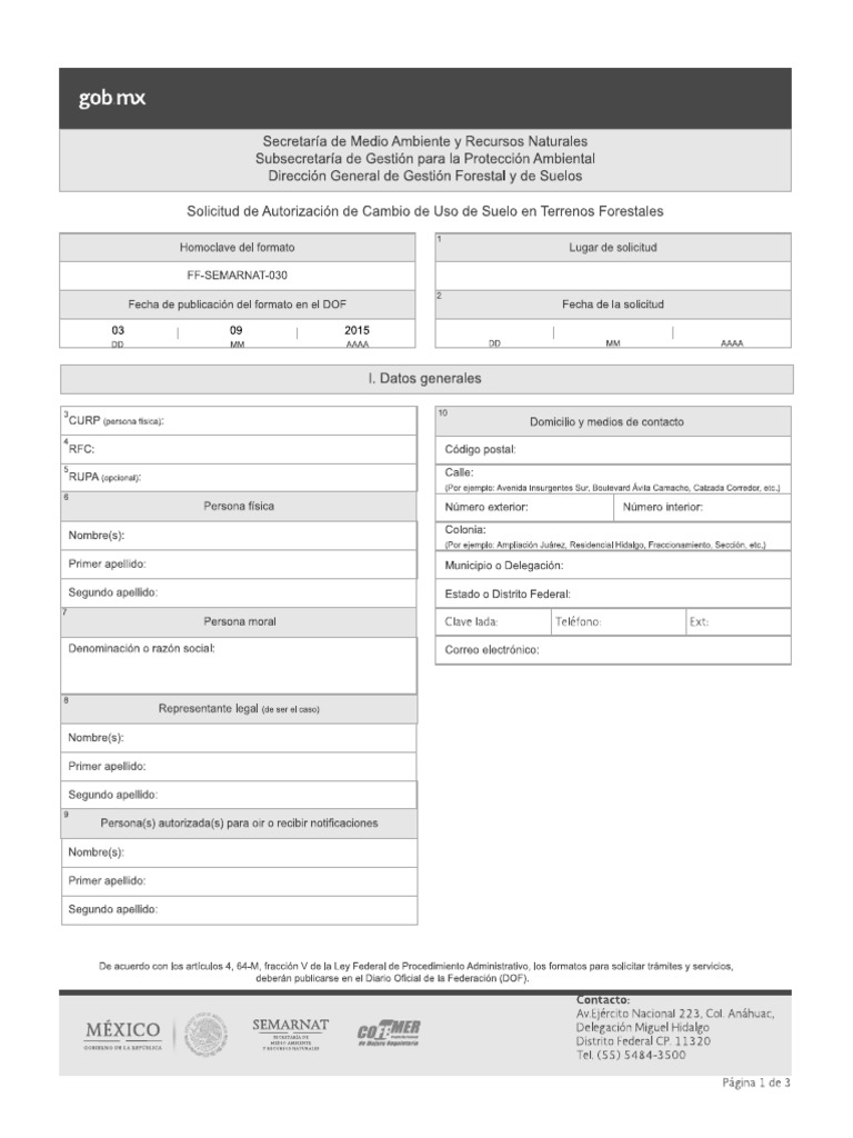 Permiso Uso de Suelo | PDF