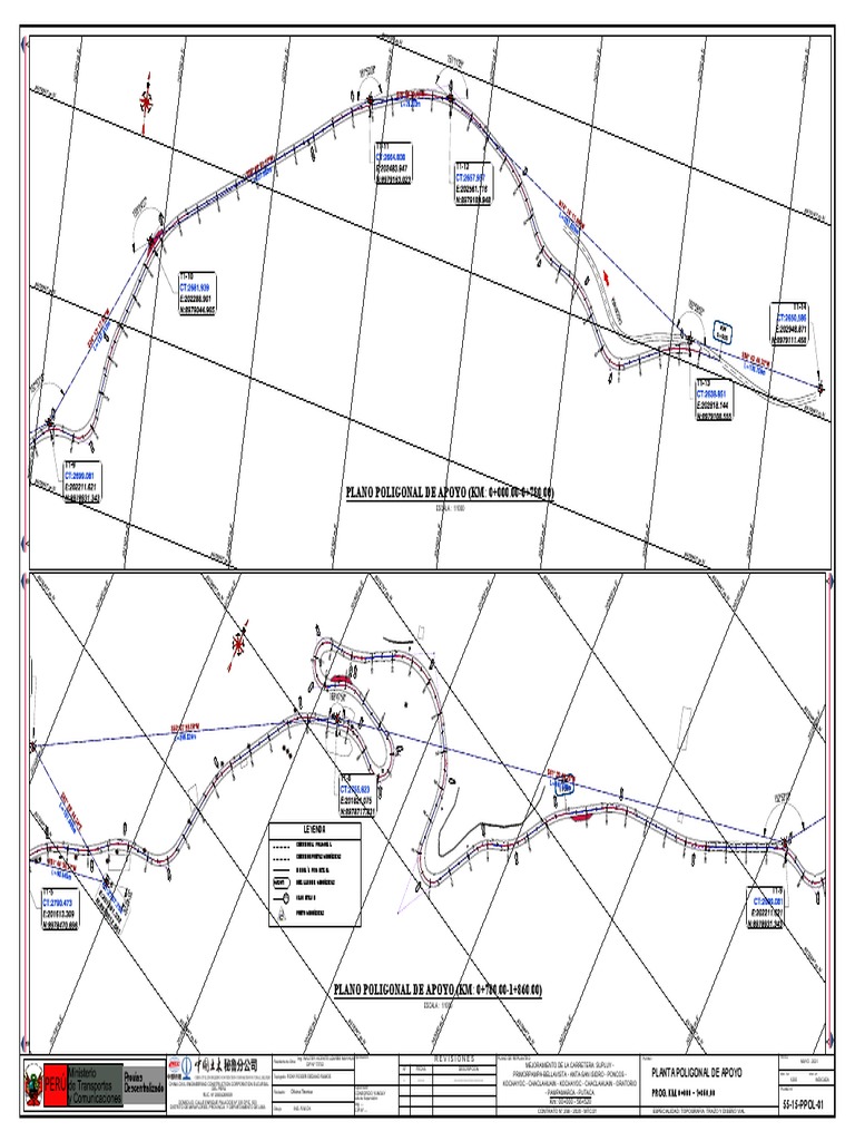 GPS y Poligonal 2021 - Shupluy-Pol - 01 - A1 | PDF