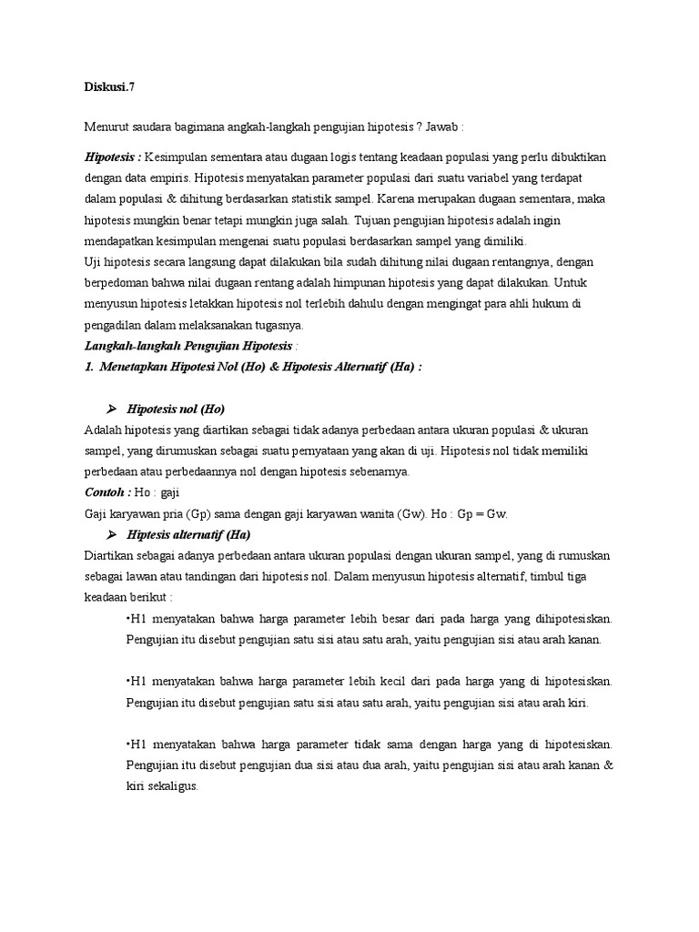 Diskusi 7 - Statistika Ekonomi - Amanda Nurrizki Febrianti | PDF