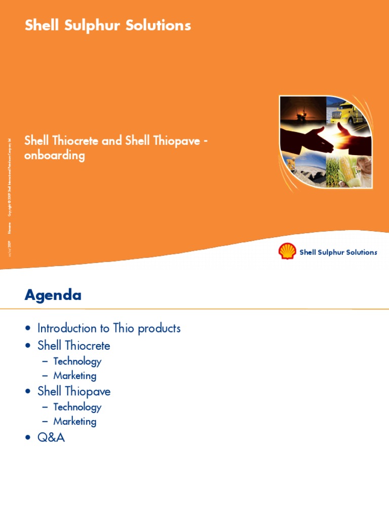 Thiocrete Thiopave Onboarding Session | PDF | Concrete | Asphalt