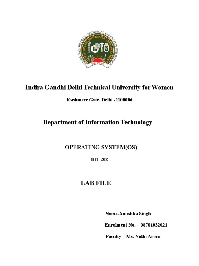 Os Lab File | PDF | Microsoft Windows | Operating System Os Lab File | PDF | Microsoft Windows | Operating System