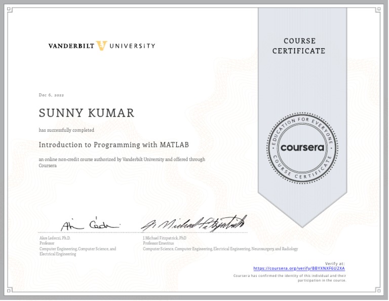 Coursera Matlab Pdf