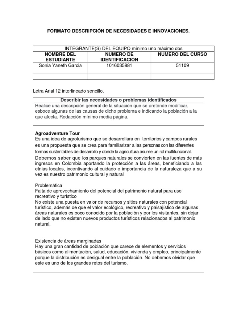 Aca 3 Innovación y Modelos Gerenciales | PDF | Innovación | Turismo