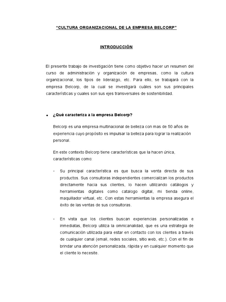 S17 - Belcorp | PDF | Empoderamiento | Publicidad