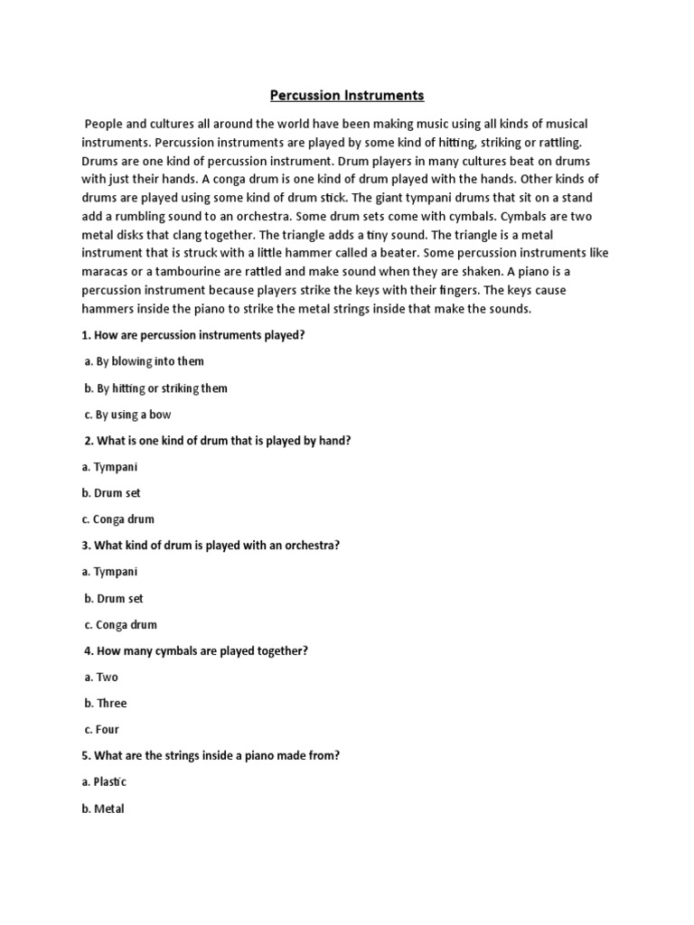 Percussion Instruments And Meteors Pdf Meteoroid Astronomy