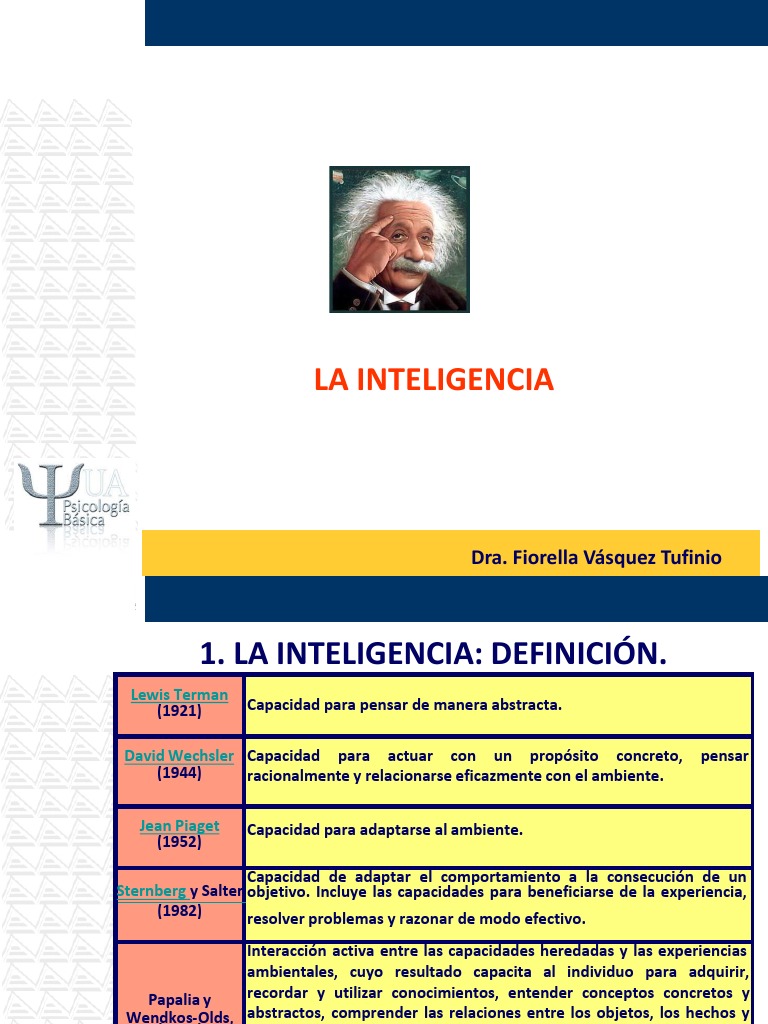 La Inteligencia. | PDF