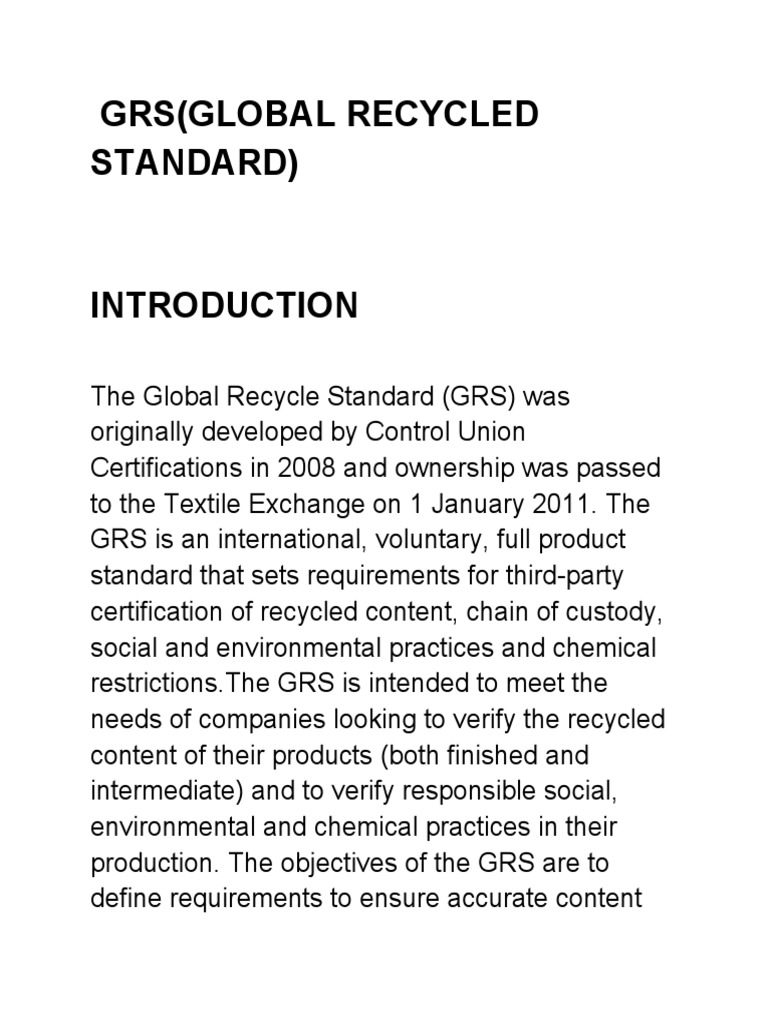 GRS Assignment | PDF | Occupational Safety And Health | Safety