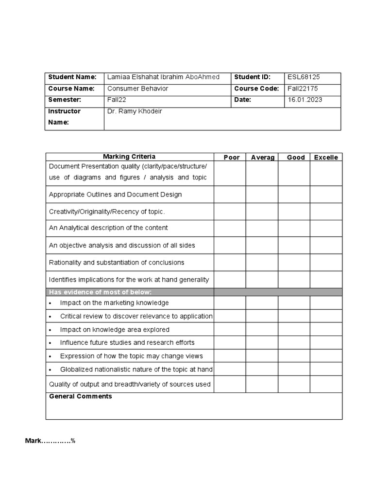 CB-Individual Assignment - Lamiaa Elshahat Ibrahim | PDF | Attitude ...