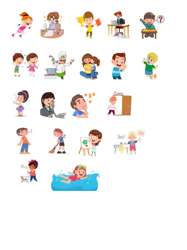 20 Verbos en Ingles | PDF