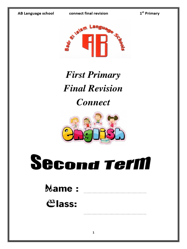 AB Language School Connect Final Revision 1 Primary | PDF | Staple ...